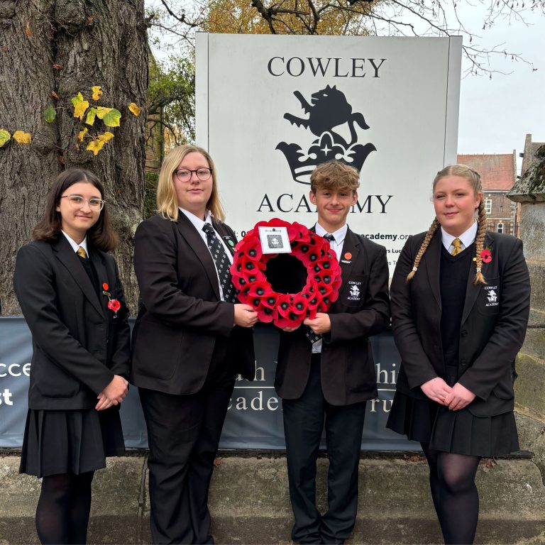 Remembrance observed at school and in the local community – Cowley Academy