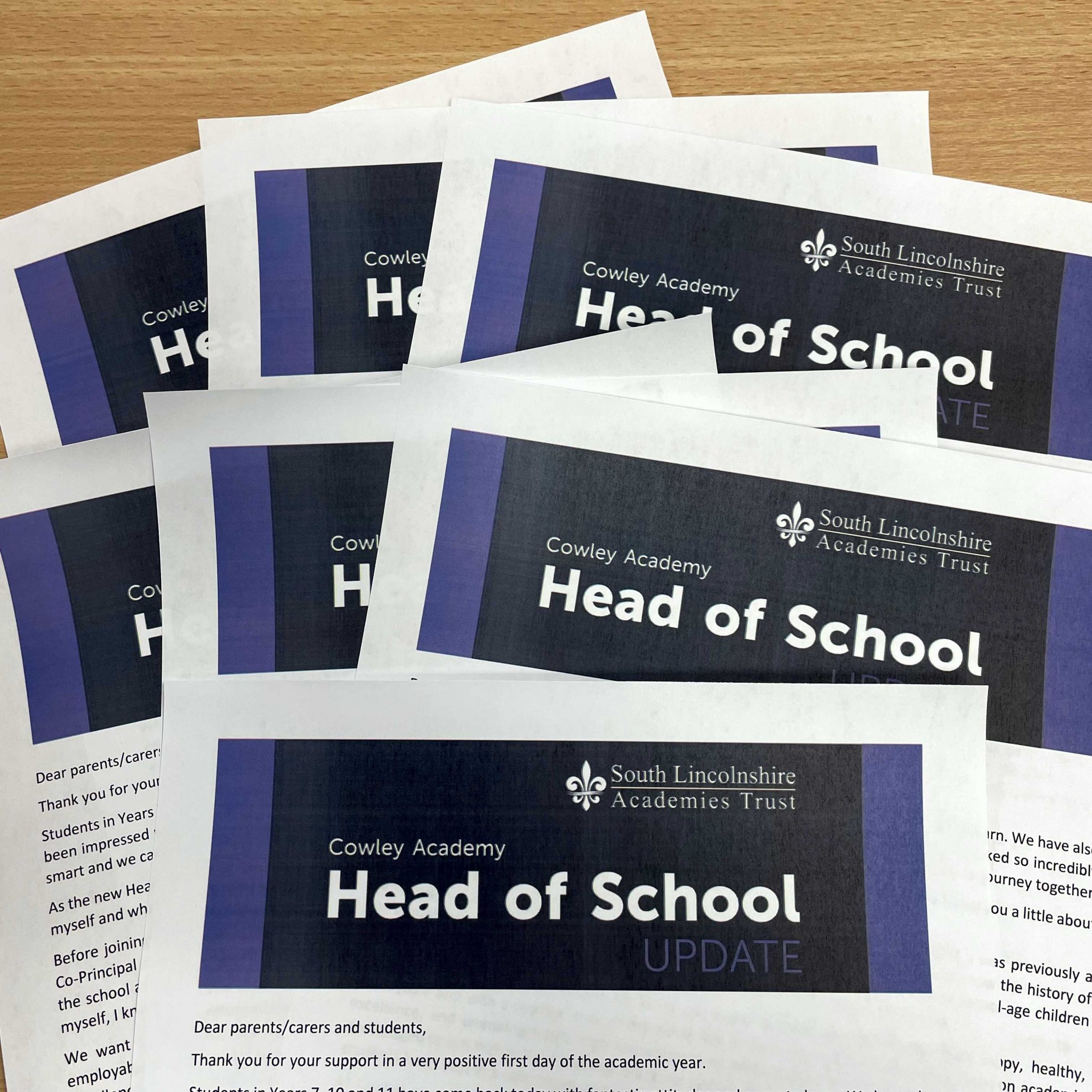 Head of School Updates keep you better informed about the school ...