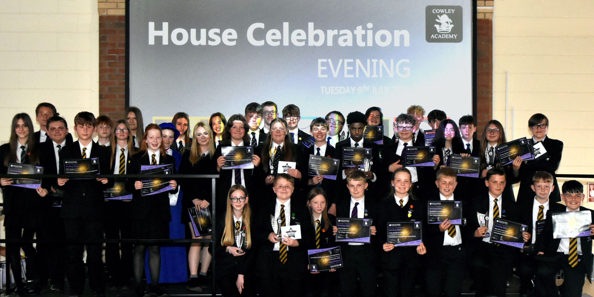 Effort and success recognised at the House Celebration Awards – Cowley ...