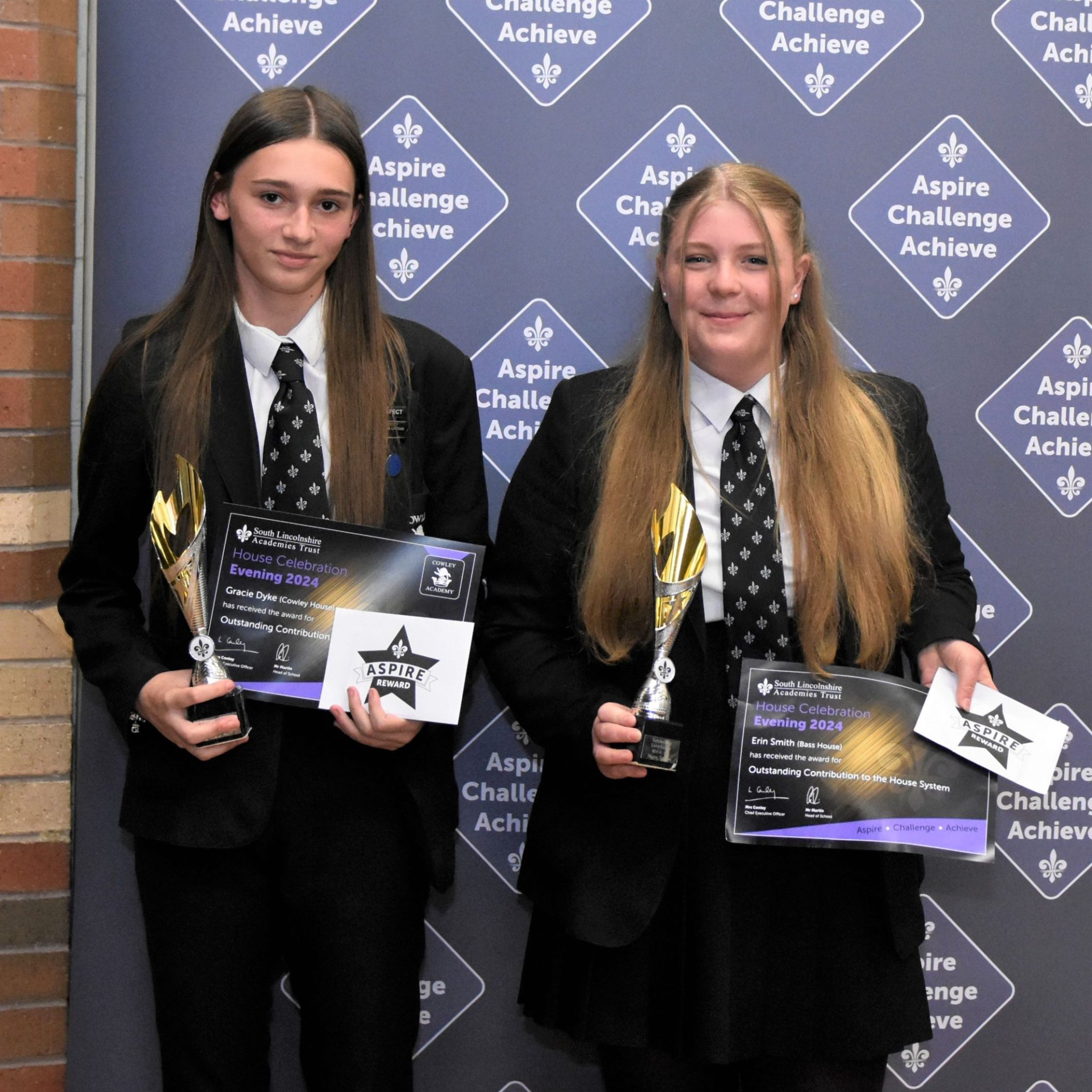 Effort and success recognised at the House Celebration Awards – Cowley ...