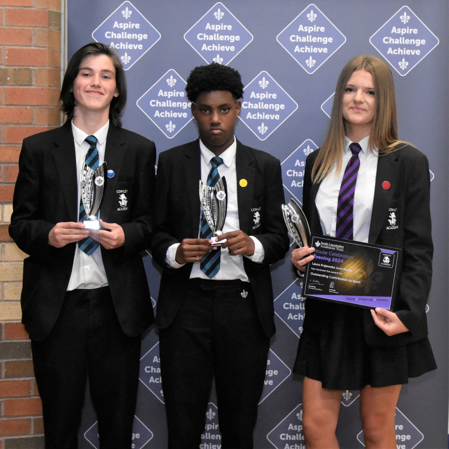 Effort and success recognised at the House Celebration Awards – Cowley ...