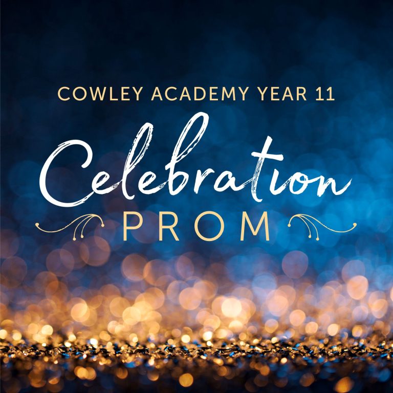 Tickets now on sale for the Year 11 Celebration Prom – Cowley Academy