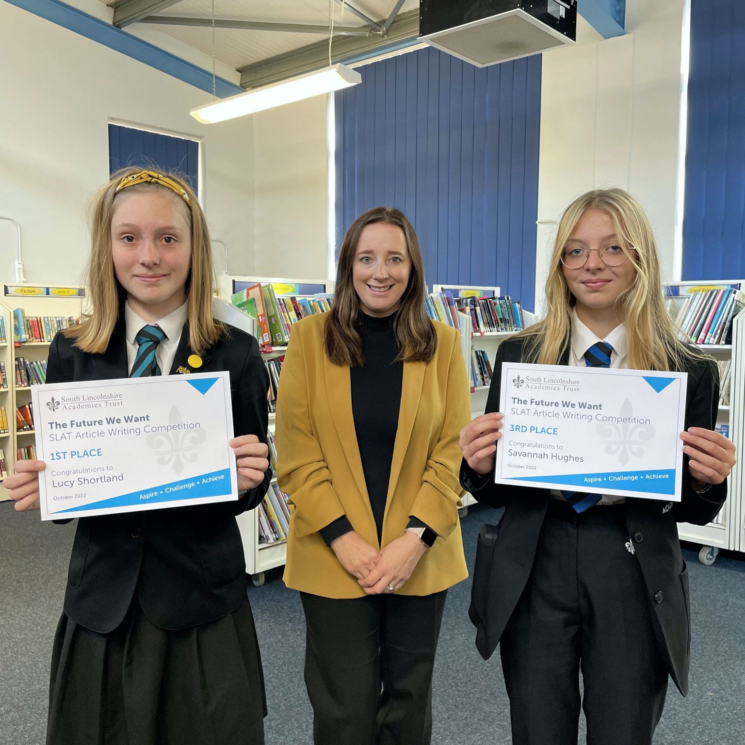 Trust competition inspires students to write about ‘The Future They ...